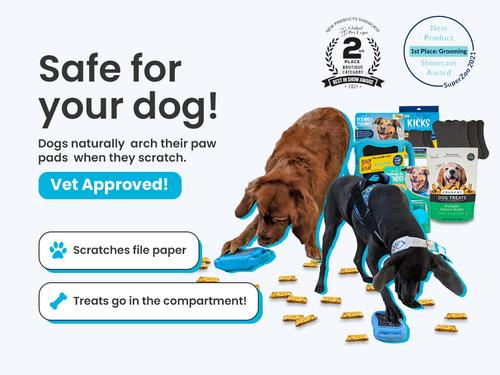 DE' VORA Scratch Square Dog Grooming Toy, Small - Chewy.com