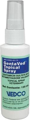 GENTAMICIN / Betamethasone (Generic) Topical Spray for Dogs, 120-mL ...