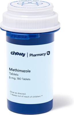 METHIMAZOLE (Generic) Tablets, 5-mg - Easy Refills | Chewy Rx
