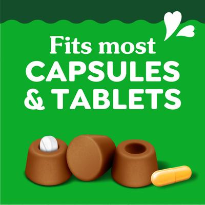 GREENIES Pill Pockets Feline Natural Salmon Flavor Soft Adult Cat ...