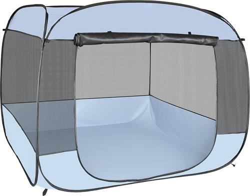 EIGHTEENTEK Pop-Up Screen Tent Dog Playpen, Grey, X-Large - Chewy.com
