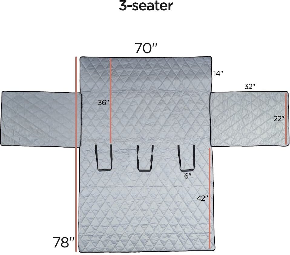 MOLLY MUTT Couch Cover, Rust, Large - Chewy.com