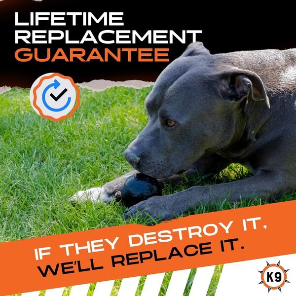 MONSTER K9 DOG TOYS Indestuctible Beast Ball, Durable Tennis-Ball ...