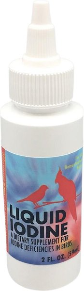 MORNING BIRD Liquid Iodine Dietary Bird Supplement, 2-fl oz bottle ...