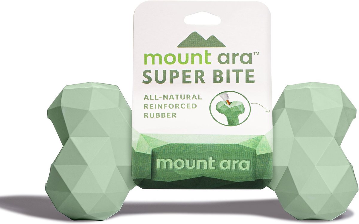 MOUNT ARA Superbite Dog Toy, 2 count - Chewy.com