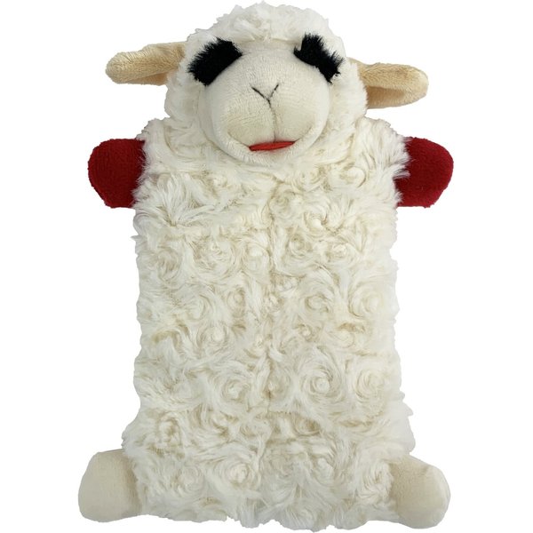 MULTIPET Lamb Chop Squeaky Plush Dog Toy, Regular - Chewy.com