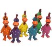 MULTIPET Latex Polka Dot Globken Chicken Squeaky Dog Toy, Color Varies, Large - Chewy.com