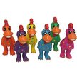 MULTIPET Latex Polka Dot Globken Chicken Squeaky Dog Toy, Color Varies, Mini - Chewy.com