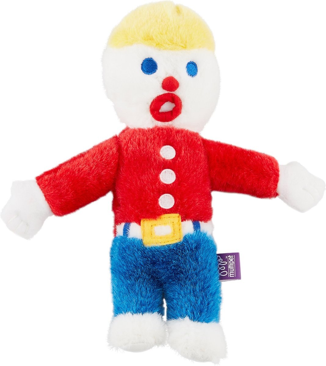 MULTIPET Mr. Bill Plush Dog Toy - Chewy.com