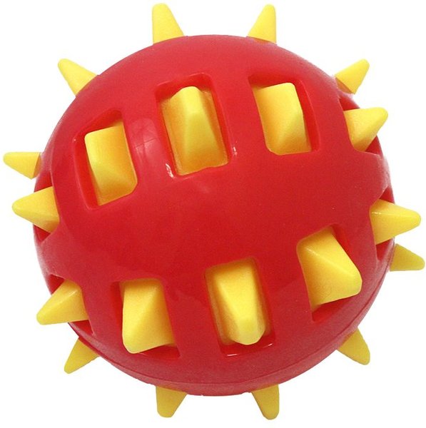 MULTIPET Spike TPR Ball Dog Toy, Color Varies - Chewy.com