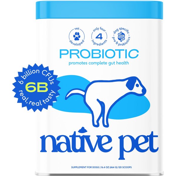 NATIVE PET Organic Pumpkin Fiber Powder Digestive Supplement for Dogs ...