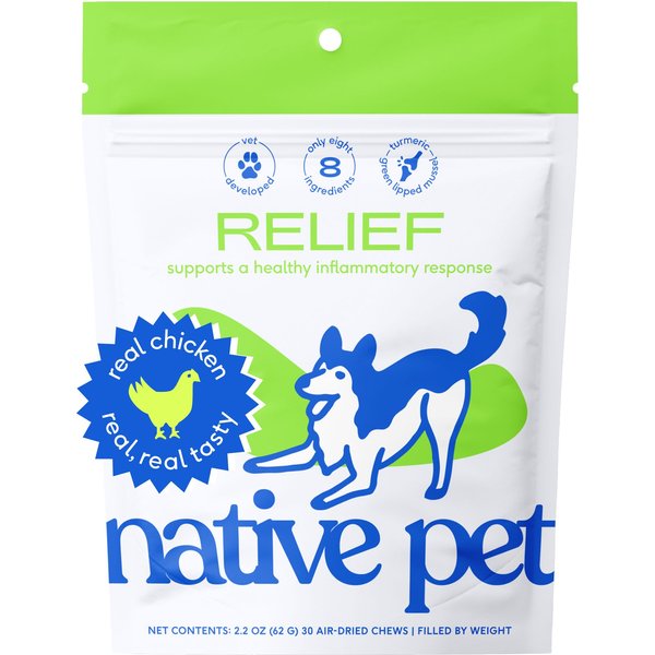 NATIVE PET Allergy & Immune Chews Allergy Relief Supplement for Dogs, 30 count - Chewy.com