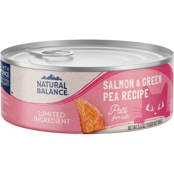 NATURAL BALANCE Limited Ingredient Grain-Free Salmon & Green Pea Recipe ...