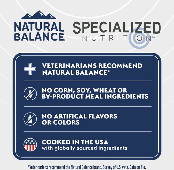 NATURAL BALANCE Specialized Nutrition Small Breed Digestive & Joint ...
