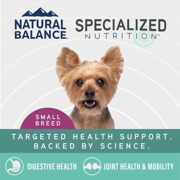 NATURAL BALANCE Specialized Nutrition Small Breed Digestive & Joint ...