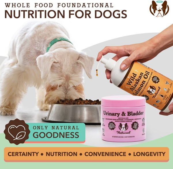 NATURAL DOG COMPANY Urinary & Bladder Supplement Chews for Dogs, 90 ...