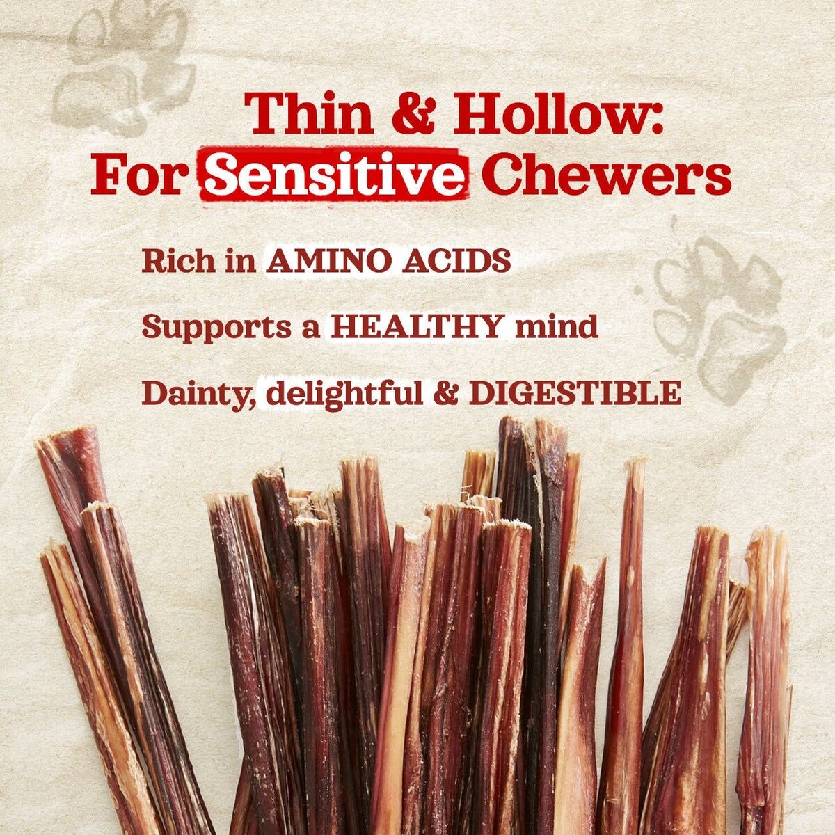 NATURAL FARM Pixie Beef Bully Sticks Dog Treats, 6-in, 50 count - Chewy.com