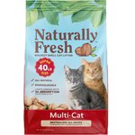 Naturally Fresh Multi-Cat Unscented Clumping Walnut Cat Litter | Chewy ...