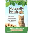 NATURALLY FRESH Unscented Clumping Walnut Cat Litter, 26-lb bag - Chewy.com