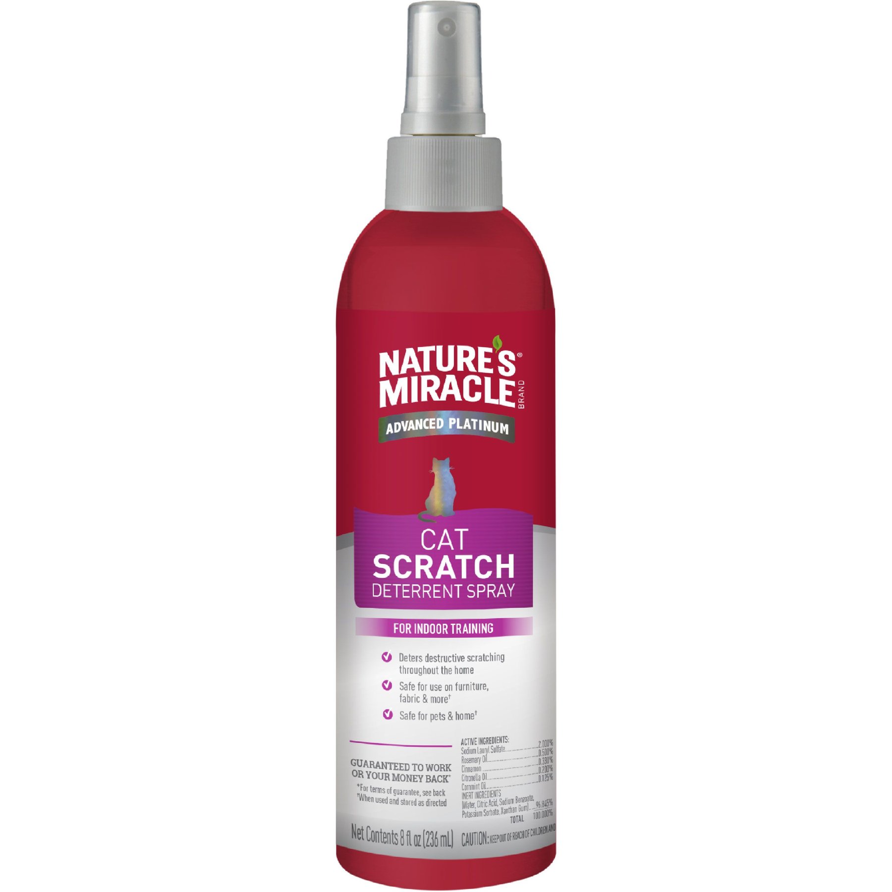 Cat Scratch Deterrent For Furniture Cat Repellent Spray, 120ml Indoor ...
