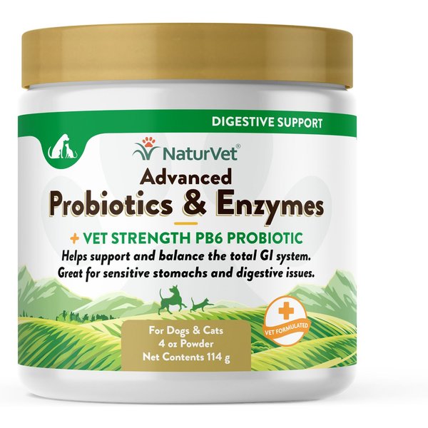 NWC NATURALS Total-Biotics Probiotic Dog & Cat Powder Supplement, 2.22 ...