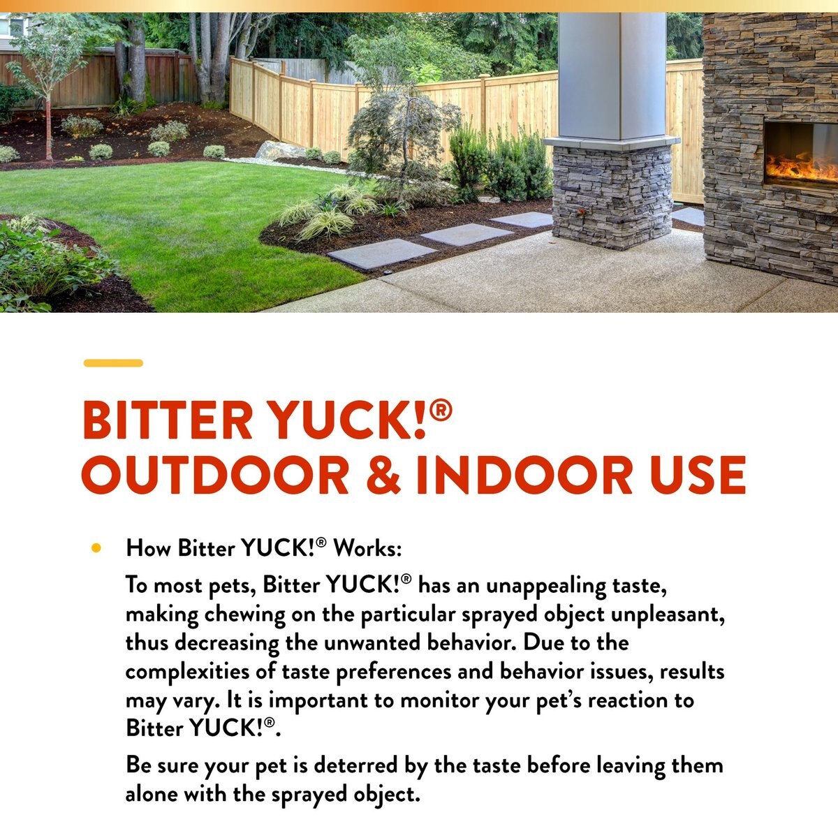 NATURVET Bitter Yuck! No Chew Training Spray for Dogs & Cats, 32-fl oz ...