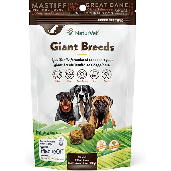 NATURVET Breed Specific Doodle Breeds Supplement for Dogs, 50 count ...