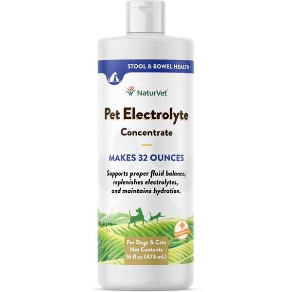 NATURVET Electrolytes Concentrate Liquid Nutritional Supplement for ...