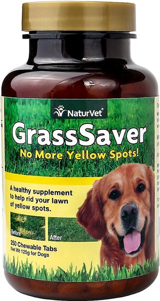 NATURVET GrassSaver Chewable Tablets Urinary & Lawn Protection ...