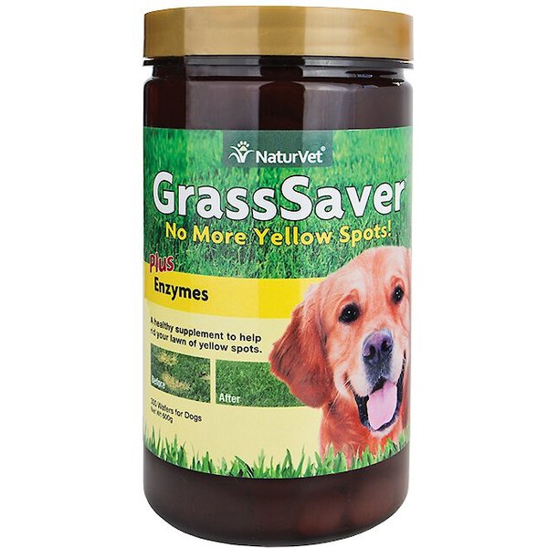 NATURVET GrassSaver Plus Enzymes Soft Chews Urinary & Lawn Protection ...