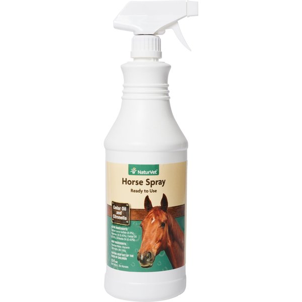 THE BLISSFUL DOG Bug Off Horse Bug Repellent Spray, 16-fl oz bottle ...