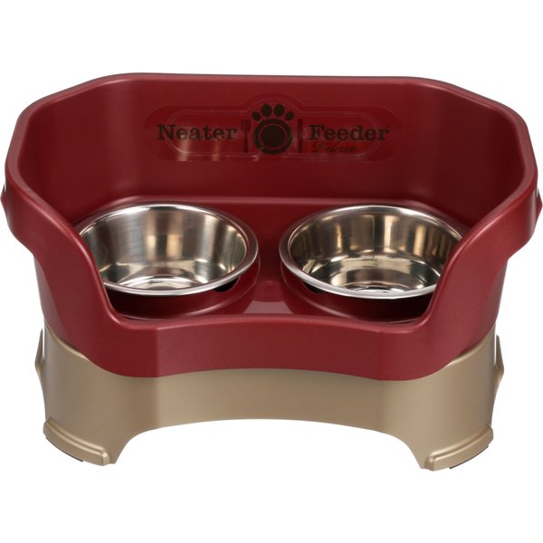 NEATER PETS Neater Feeder Deluxe Elevated & Mess-Proof Dog Bowls, 3.5 ...