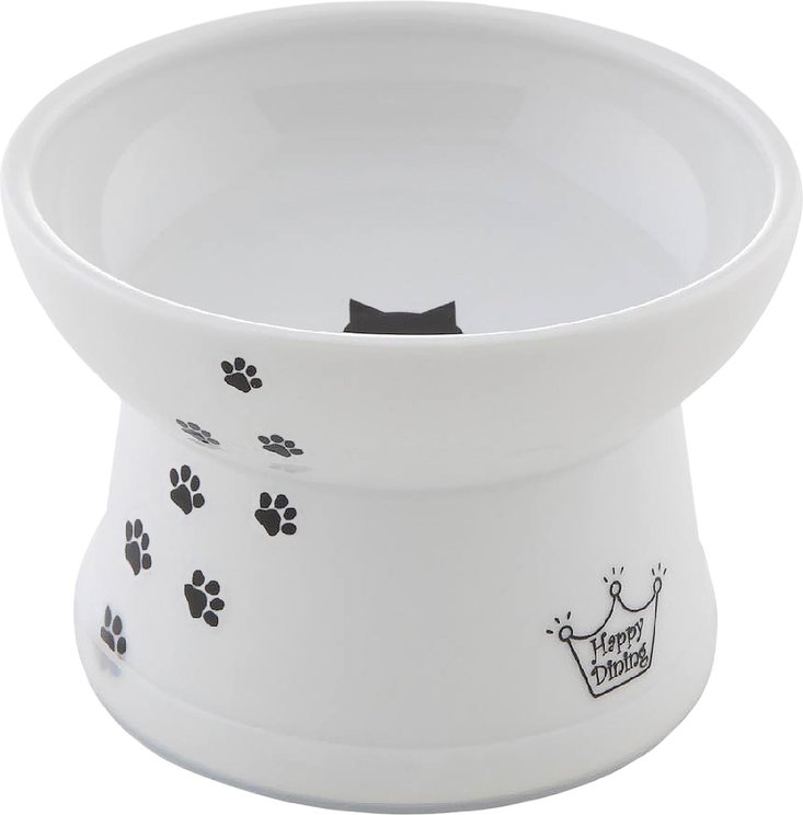 CERAMIC CAT BOWLS & FEEDERS (Free Shipping) | Chewy