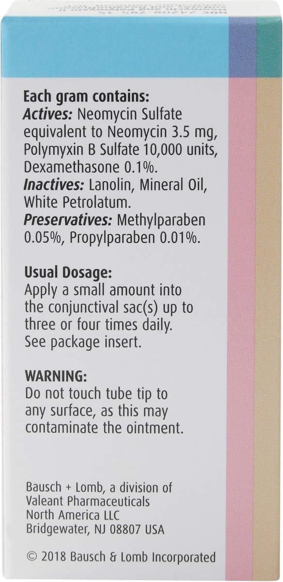 NEO-POLY-DEX (Generic) Ophthalmic Ointment, 3.5-g - Easy Refills | Chewy Rx