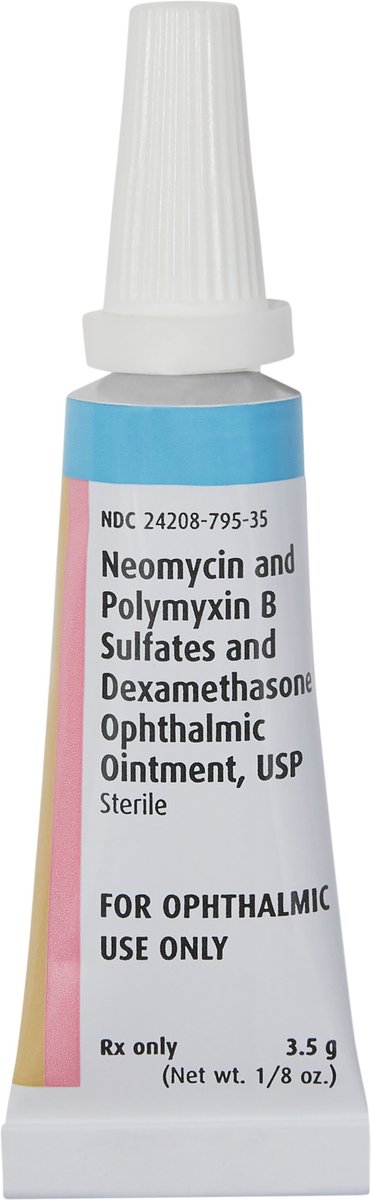 NEO-POLY-DEX (Generic) Ophthalmic Ointment, 3.5-g - Easy Refills | Chewy Rx