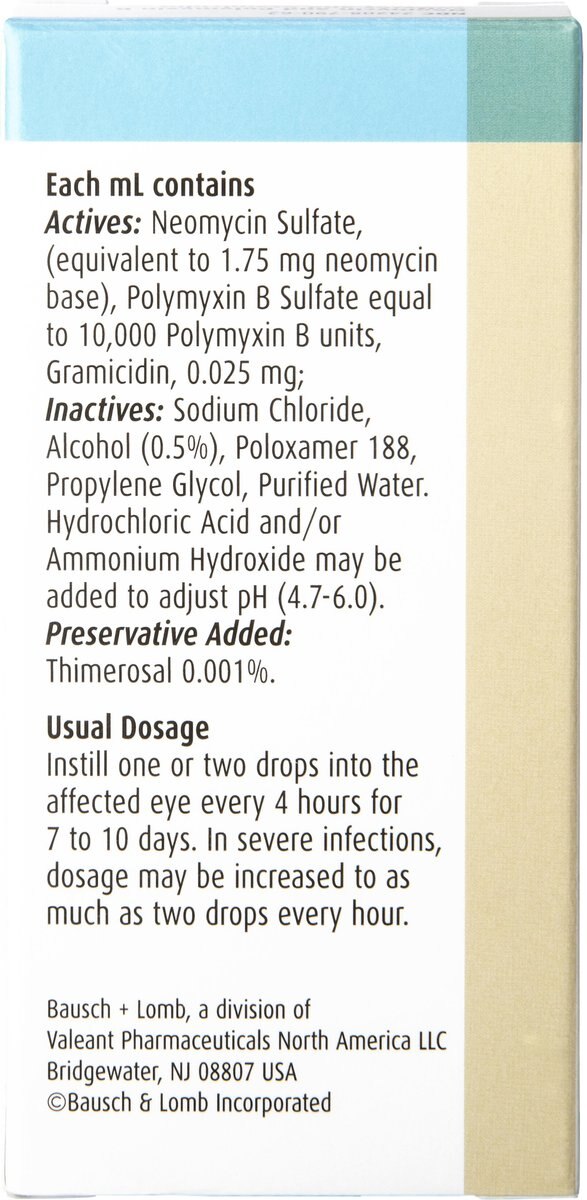 NEO-POLY Gramicidin Ophthalmic Solution, 10-mL - Easy Refills | Chewy Rx