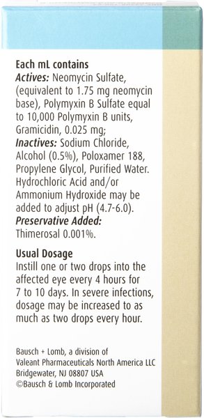 NEO-POLY Gramicidin Ophthalmic Solution, 10-mL - Easy Refills | Chewy Rx