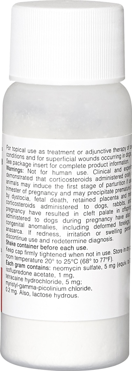 NEO-PREDEF with Tetracaine Topical Powder for Dogs, Cats & Horses, 15 ...