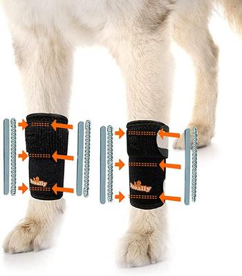 NEOALLY 3-in-1 Front Leg Dog Splint Braces, XX-Small/X-Small - Chewy.com