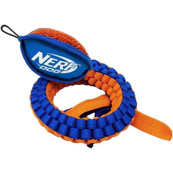 NERF DOG Force Grip Launching Duck Dog Toy, 16.5-in - Chewy.com
