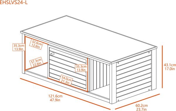 NEW AGE PET ECOFLEX Lo-Boy Reptile Habitat Versa Stand, Espresso, 48-in ...
