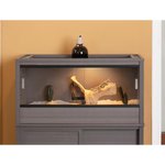 NEW AGE PET ECOFLEX Mojave Reptile Habitat, Grey, 50-gal - Chewy.com