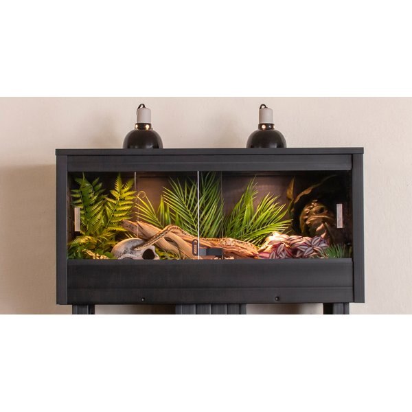 NEW AGE PET ECOFLEX Mojave Reptile Habitat, Black, 36-in - Chewy.com