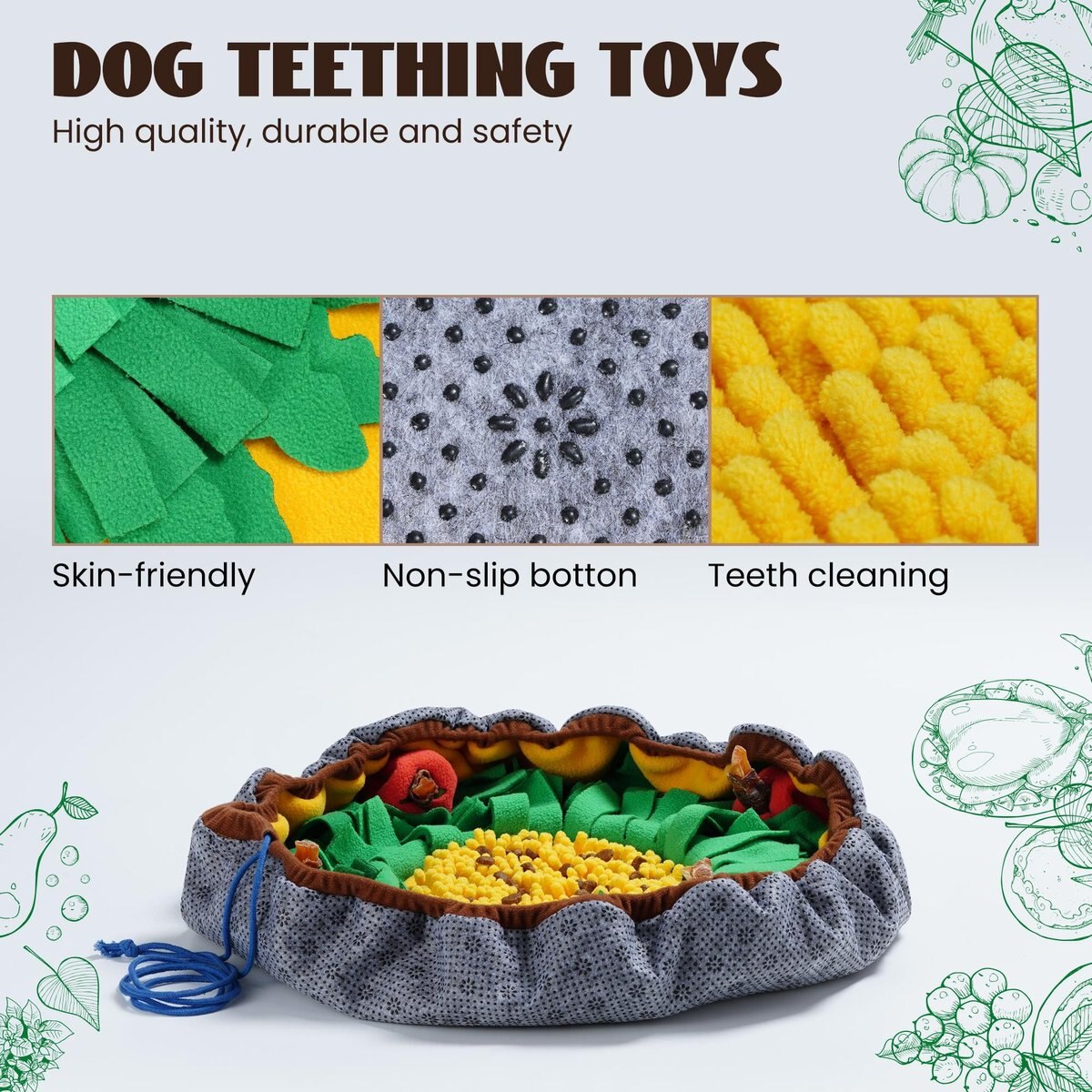 Out of Stock - NOCCIOLA Rosted Veggies Squeaky Interactive Snuffle ...