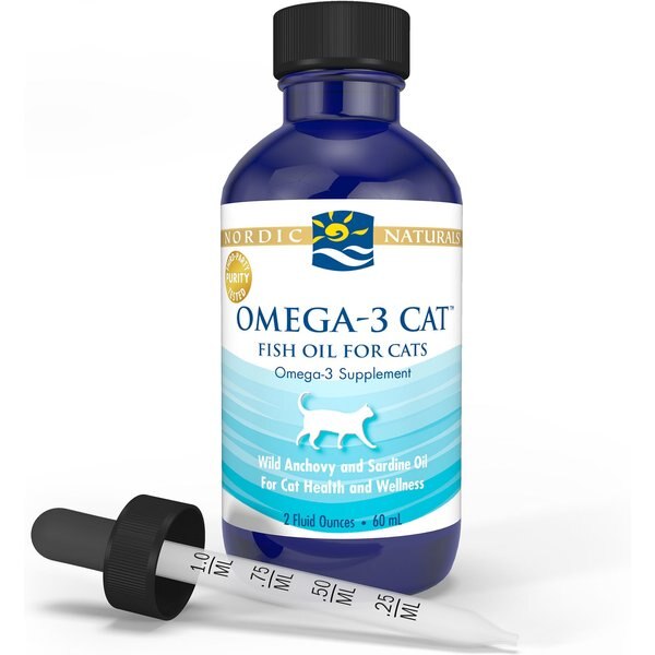 NORDIC NATURALS Omega-3 Cat Supplement, 2-fl oz bottle - Chewy.com