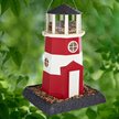 NORTH STATES Village Collection Lighthouse Bird Feeder, Red - Chewy.com