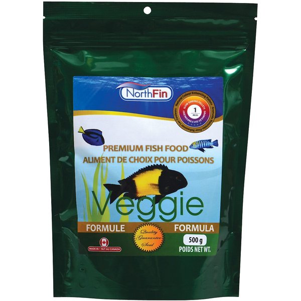 NORTHFIN Mass Carnivore Formula 10 mm Sinking Pellets Fish Food, 500-g ...