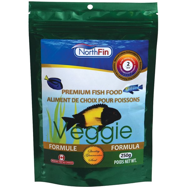 NORTHFIN Kelp Wafers 14 mm Fish Food, 250-g bag - Chewy.com