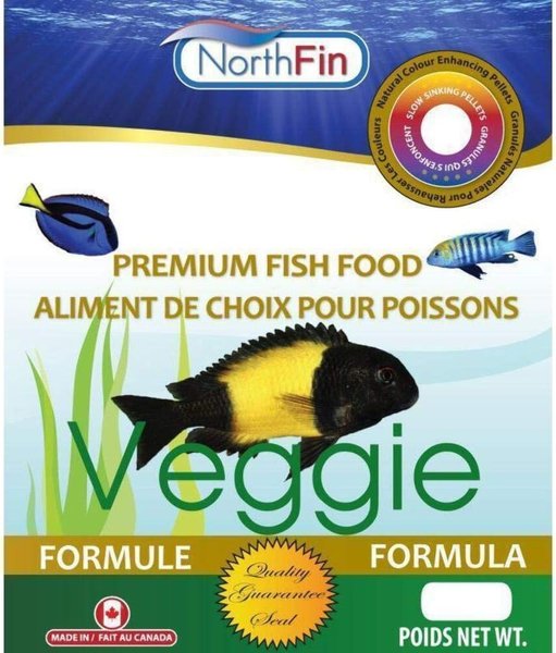 NORTHFIN Veggie Formula 3 mm Sinking Pellets Fish Food, 2.5-kg bag ...