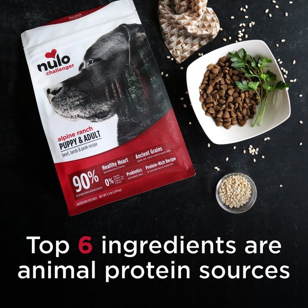 NULO Challenger Puppy & Adult Alpine Ranch Beef, Lamb & Pork Dry Dog ...